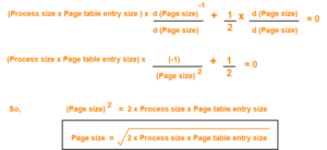 Optimal Page Size | Paging in OS | Gate Vidyalay